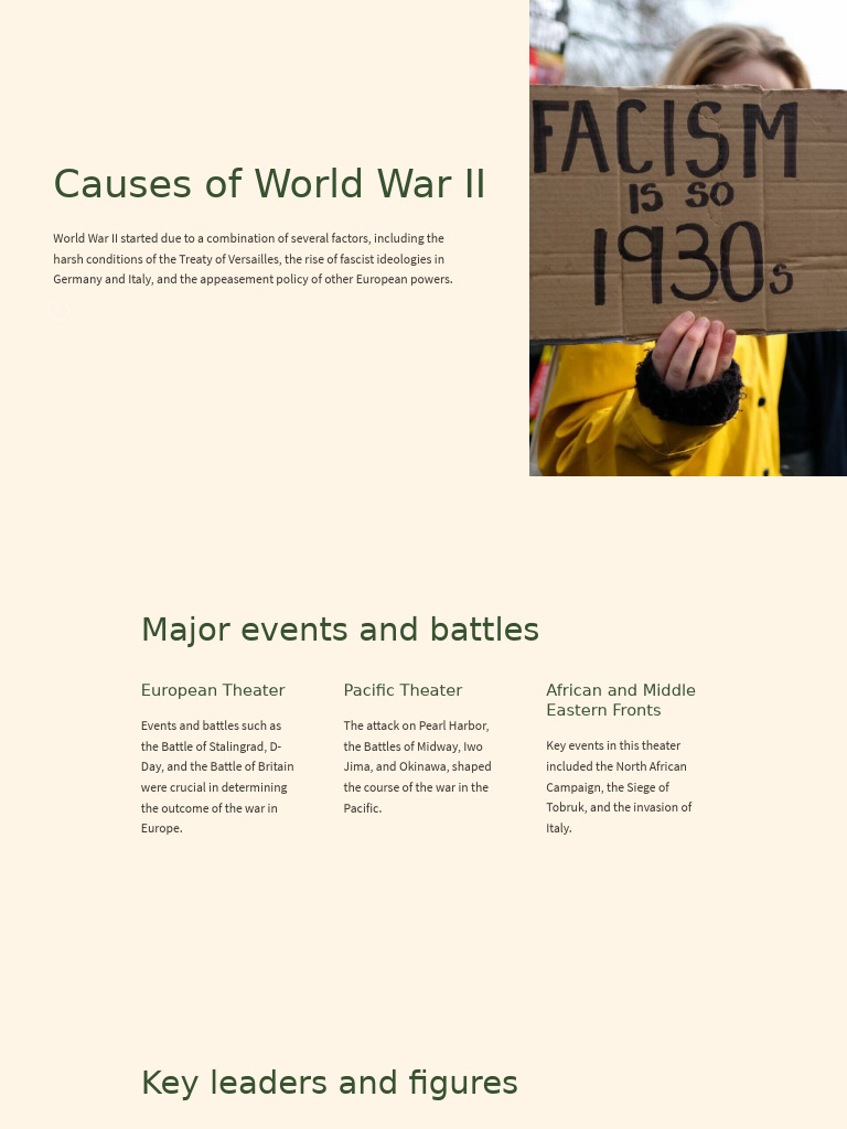 Causes of World War II | PDF | World War II | Nazi Germany