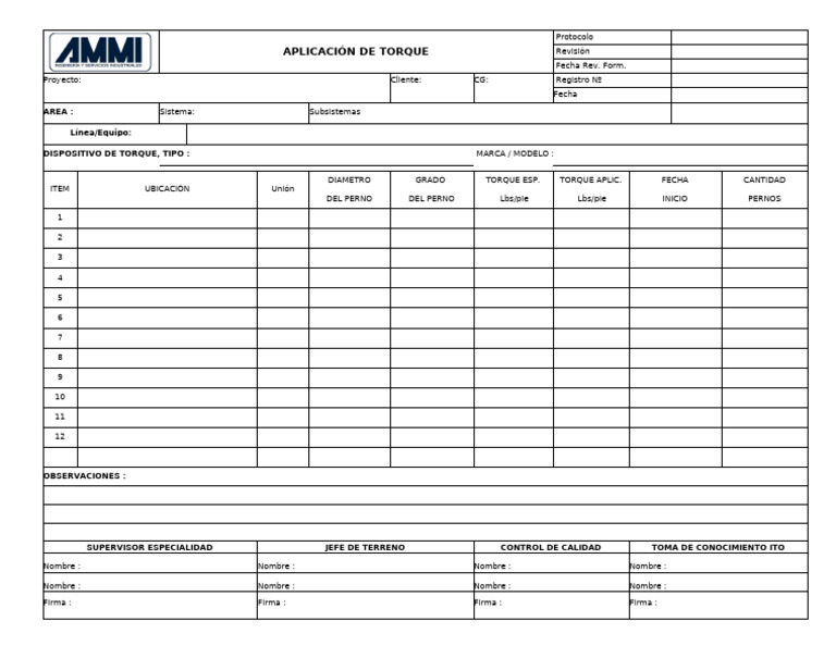 Protocolo Torque | PDF