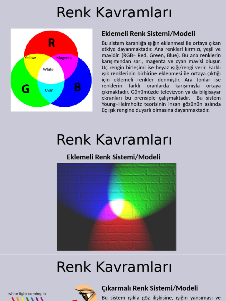 06 - Renk Kavramları | PDF