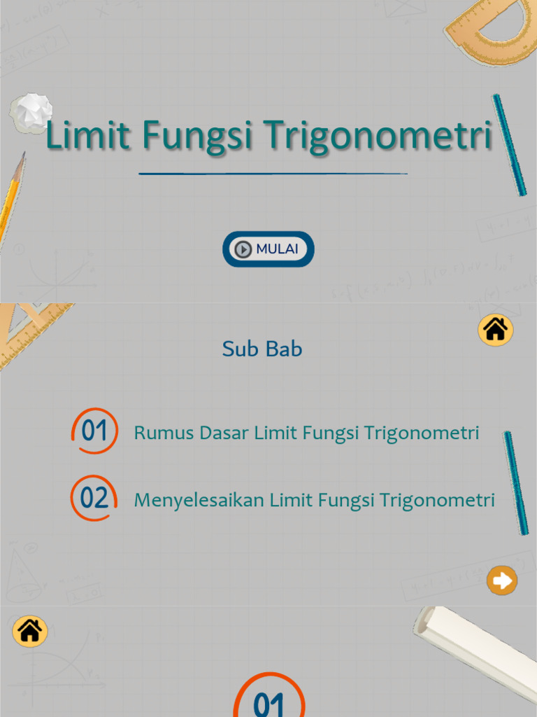 Limit Fungsi Trigonometri | PDF