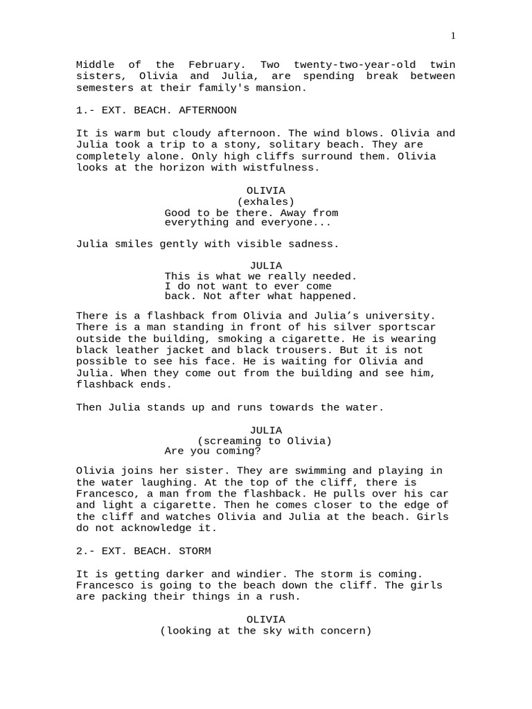 Dramatic Script | PDF