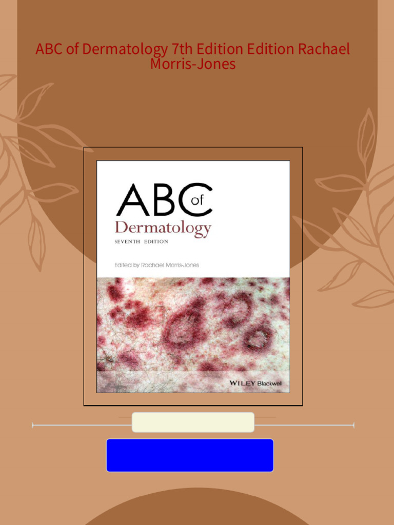 Full Download ABC of Dermatology 7th Edition Edition Rachael Morris-Jones PDF | PDF | Mexico ...