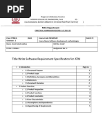 ATM Management System | PDF | Automated Teller Machine | Software Testing