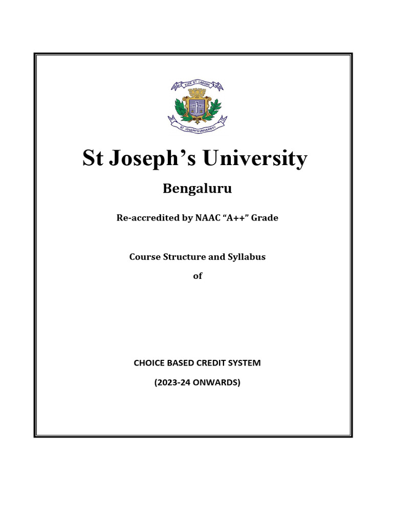 MCA-Syllabus-2023-2024-Onwards | PDF | Relational Database | No Sql MCA-Syllabus-2023-2024-Onwards | PDF | Relational Database | No Sql