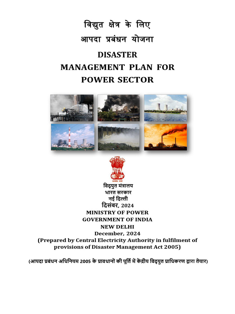 Disaster Management Plan - 2024 | PDF | Natural Disasters | Disaster ...