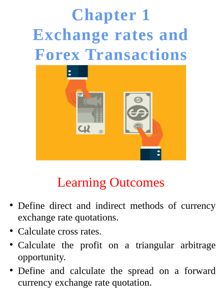 Forex Transactions and Exchange Rates Guide | PDF | Option (Finance ...