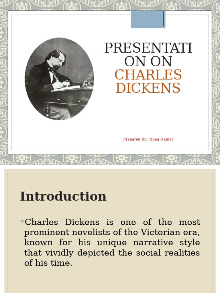 Charles Dickens Presentation En | PDF