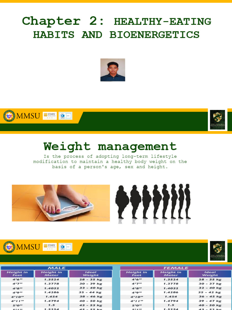 Path Fit 1 MTC Healty Eating Habit and Bioenergtic | PDF | Foods | Nutrition