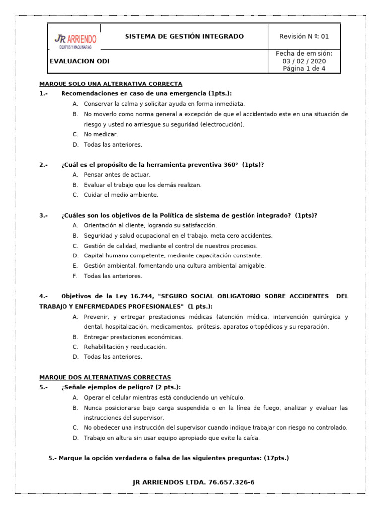 0.2 Prueba Odi Apr 2020 | PDF