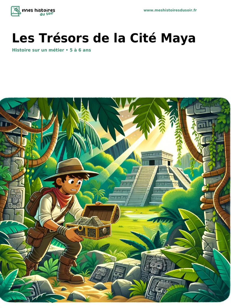 Les Tresors de La Cite Maya | PDF | Archéologie | Trésor