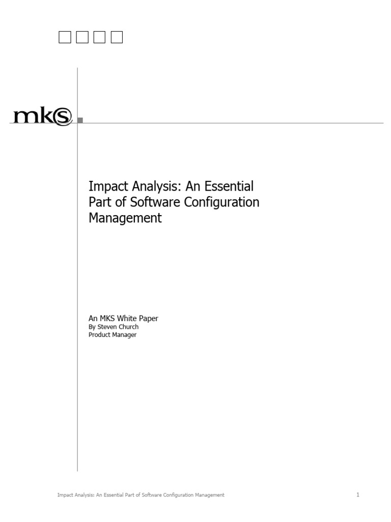 Impact Analysis | PDF | Software Development | Source Code