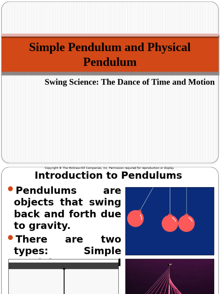 GP1 SMPL and Physcl PNDLM | PDF | Pendulum | Mass