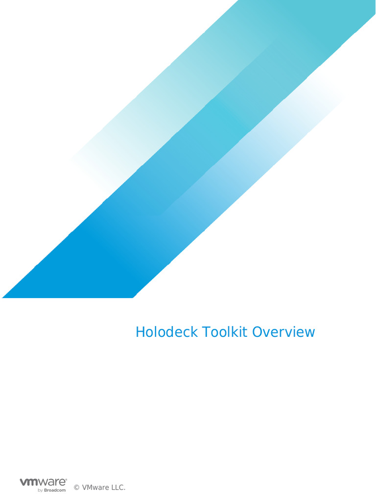 holodeck_toolkit_overview | PDF | Virtual Machine | Cloud Computing