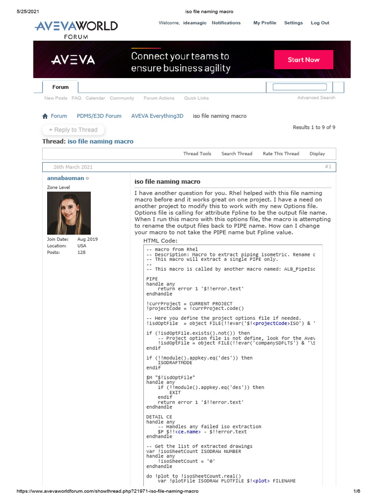 ISO File Naming Macro Guide | PDF | File Format | Filename