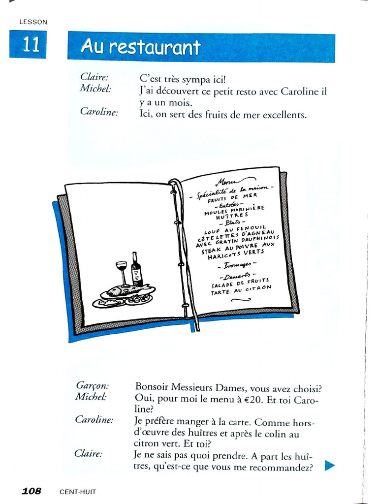 French in 30 Days - Lesson 11 | PDF