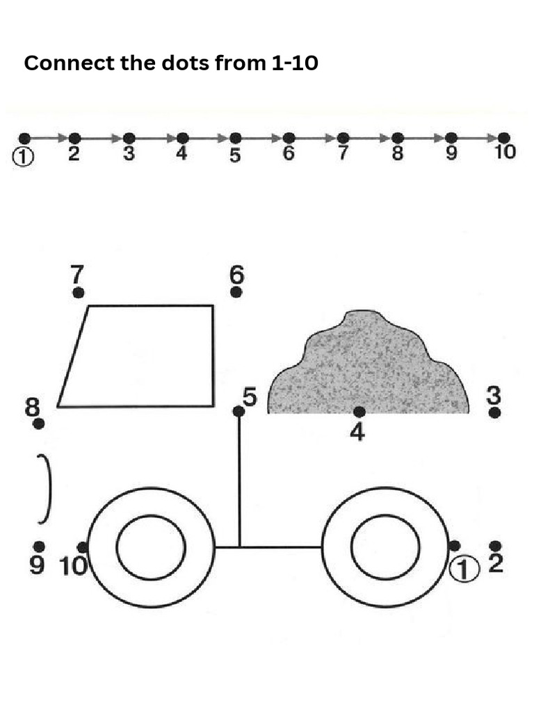 Kids' Simple Dot-to-Dot Fun | PDF