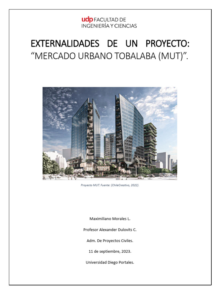 Externalidades Mut | PDF | Exterioridad | Transporte