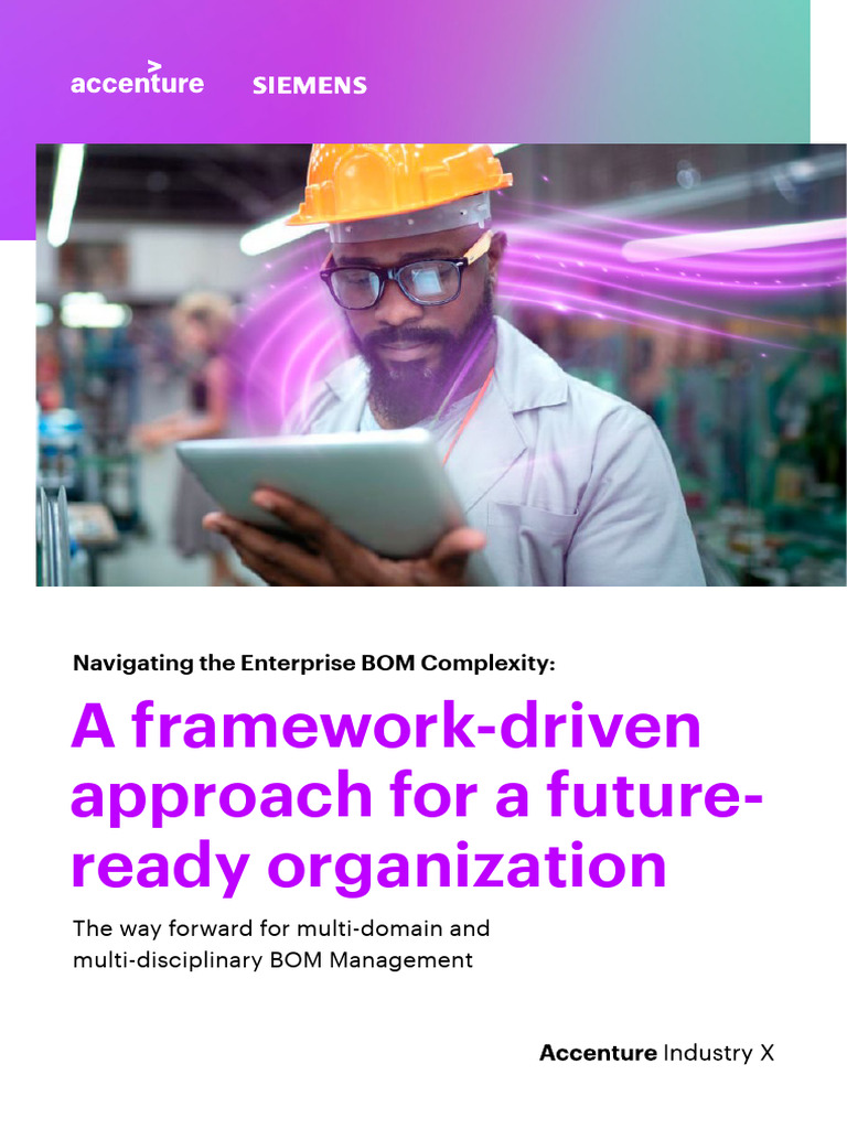 Accenture White Paper Navigating Enterprise Bom Complexity | PDF ...