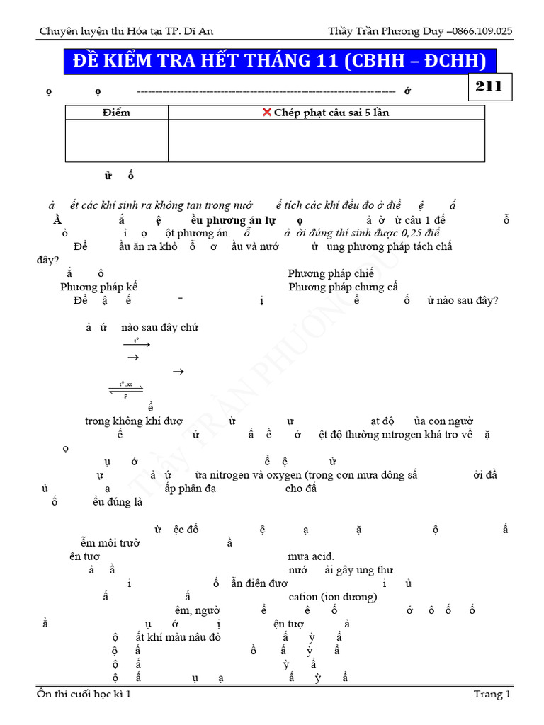 ĐỀ THI CK1 TRƯỜNG BÌNH AN 2024 2025 | PDF