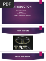 Tata Motors Organizational Structure Overview | PDF | Organizational ...