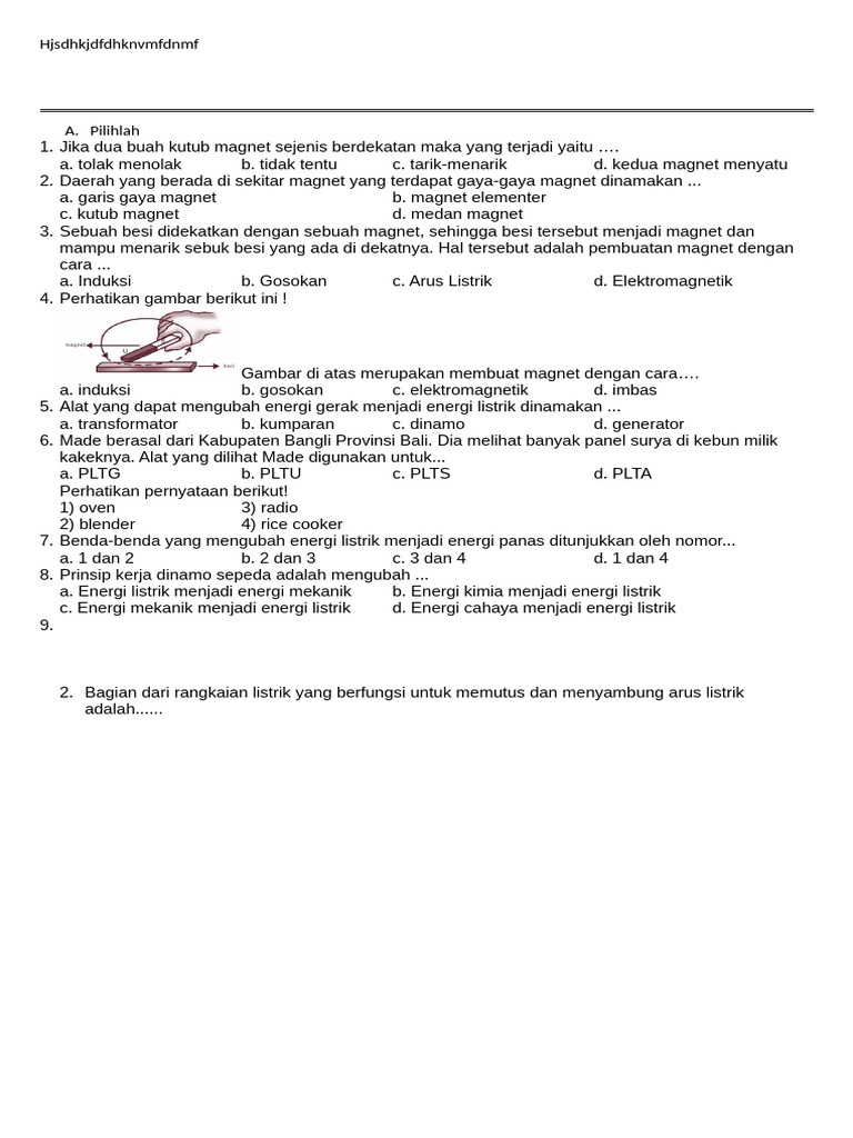 Soal IPAS Kls 5 Fix | PDF