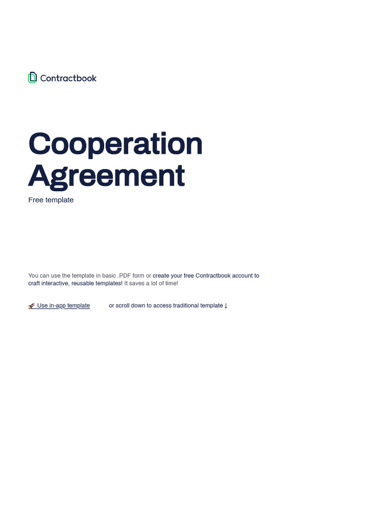 Cooperation Agreement | PDF | Legal Liability | Insurance