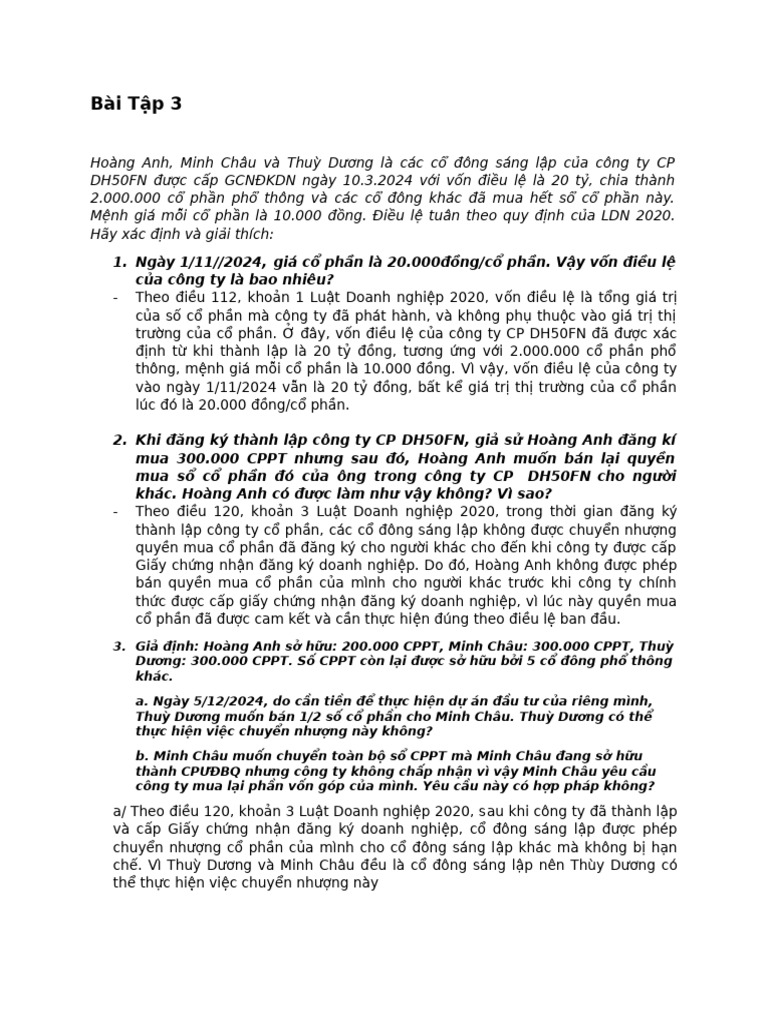 LKD BaiTap3 | PDF
