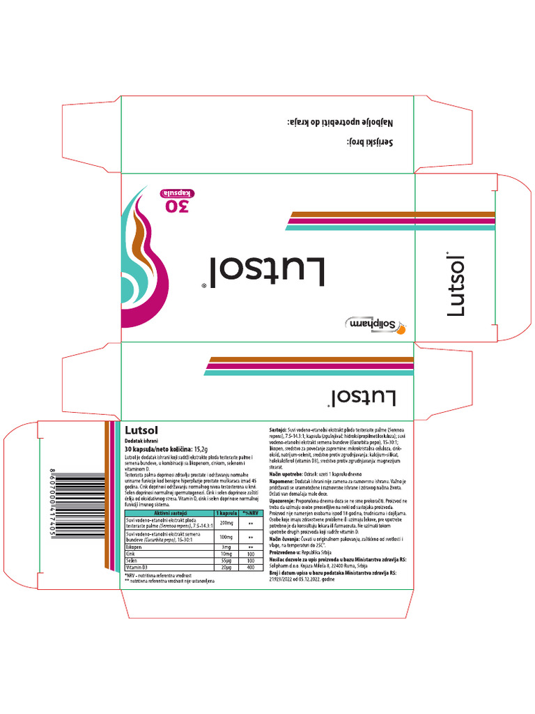Lutsol Kutija Print | PDF