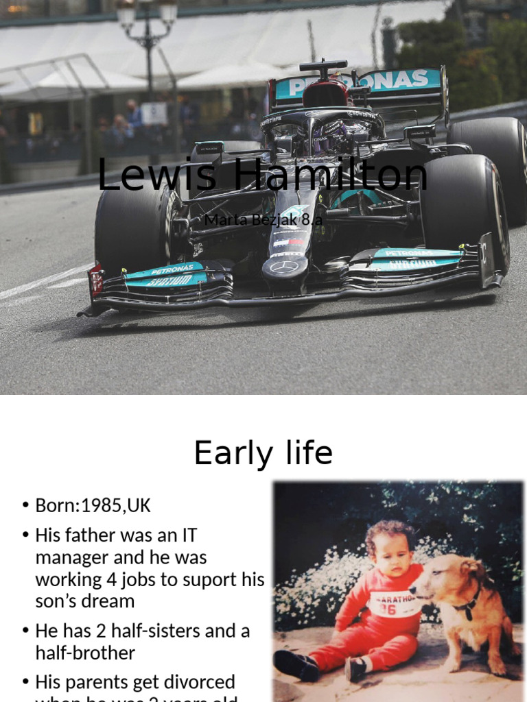 Lewis Hamilton: Early Life and Career | PDF