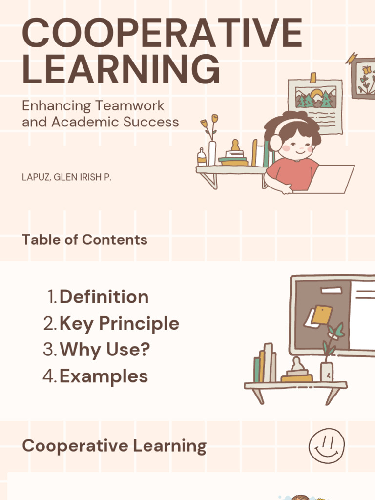 Cooperative Learning Strategies for Success | PDF