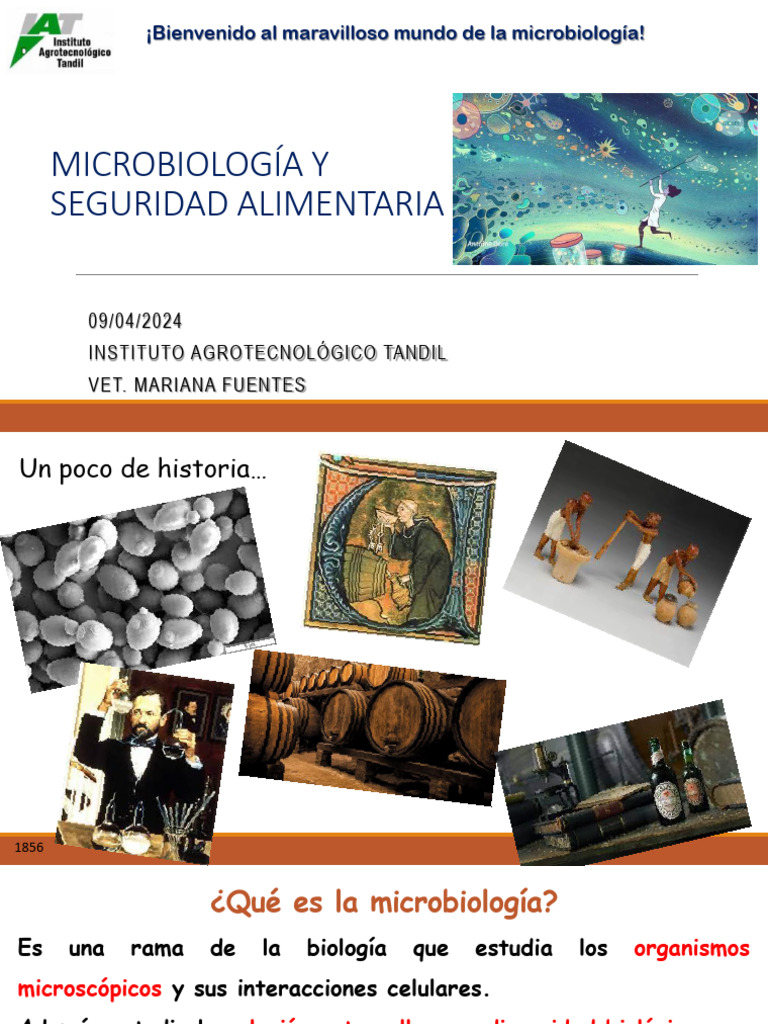 Clases 1 y 2 Microbiologia Alimentaria | PDF | Microorganismo ...