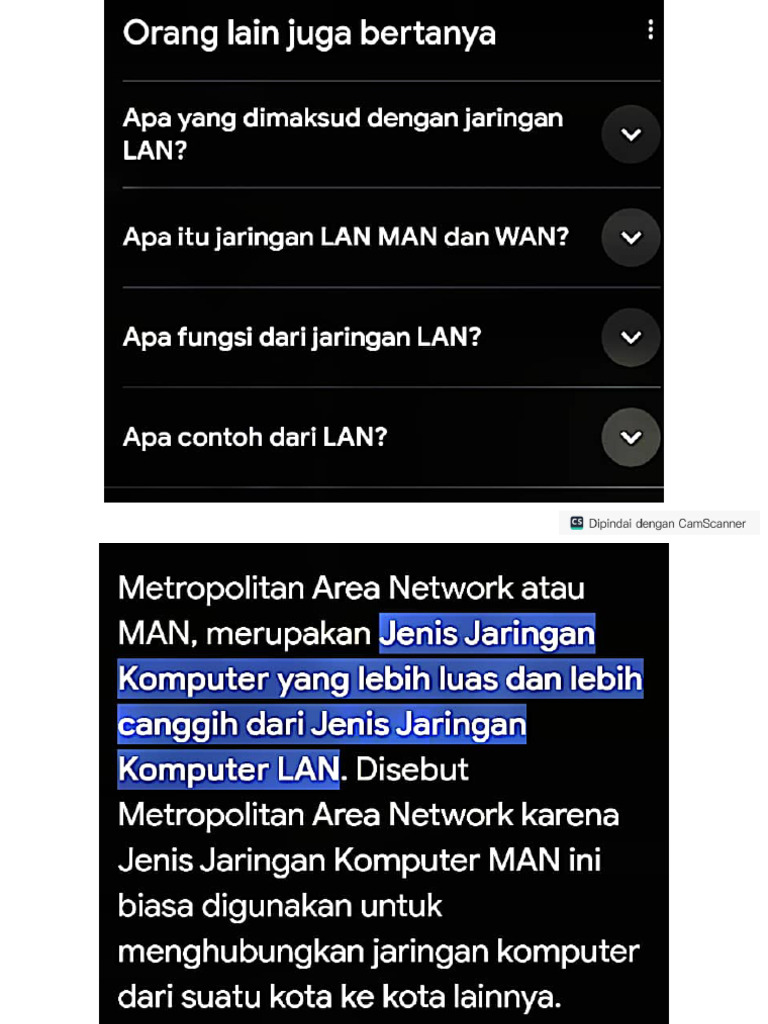 Lan, Man, Wan Dan Nirkabel | PDF