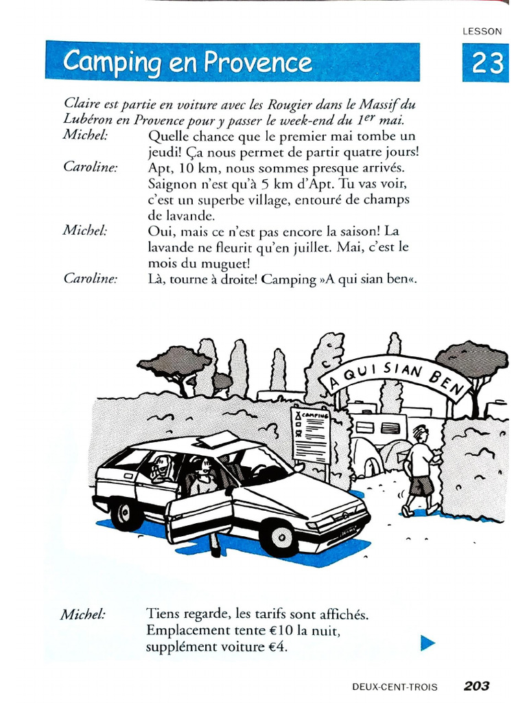 French in 30 Days - Lesson 23 | PDF