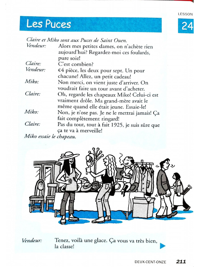 French in 30 Days - Lesson 24 | PDF