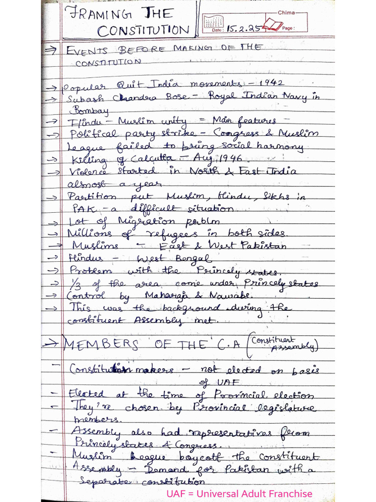 Framing The Constitution | PDF