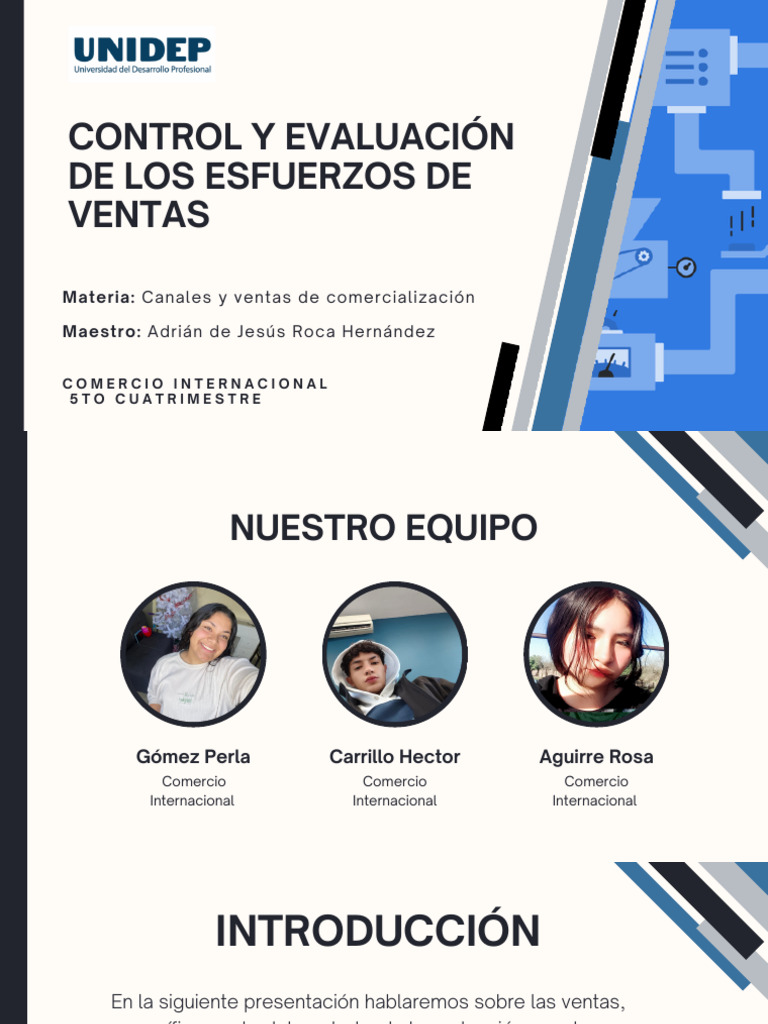 Presentación Control de Ventas | PDF | Business | Marketing