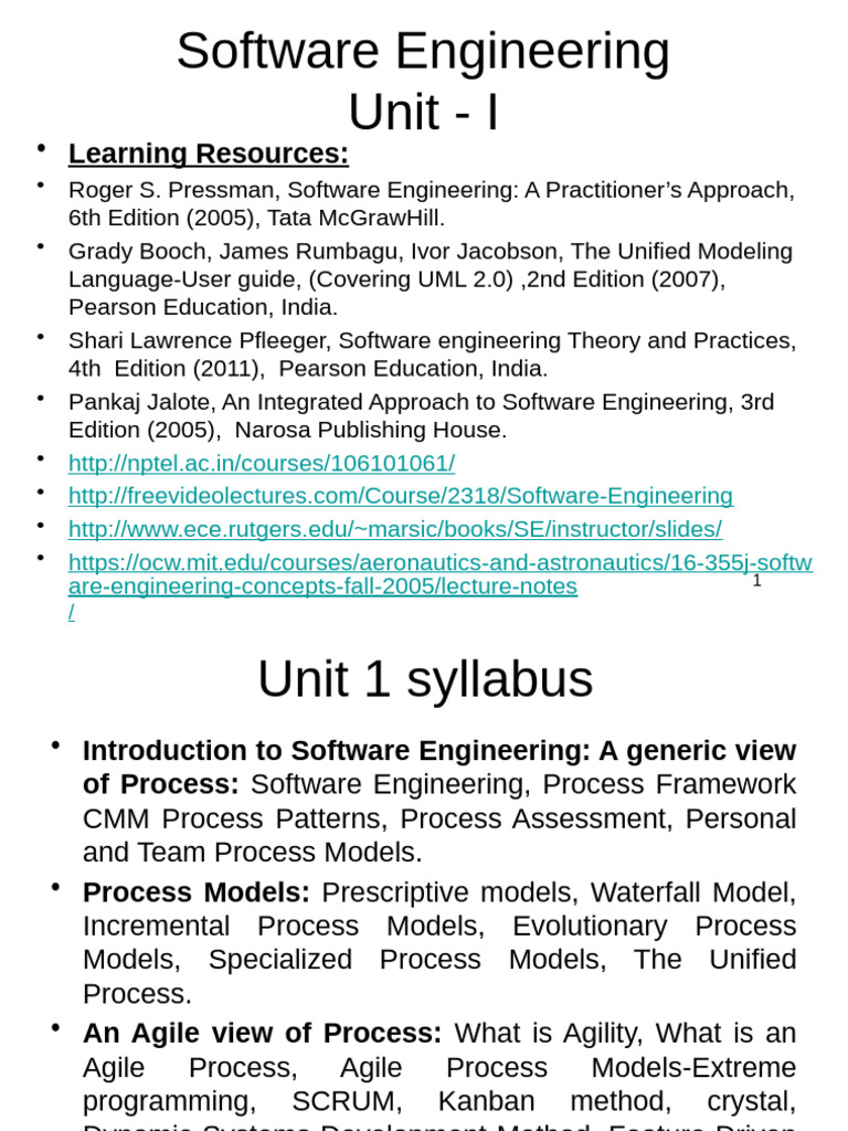 unit1-SE--1.1 (3) | PDF | Software Engineering | Systems Engineering
