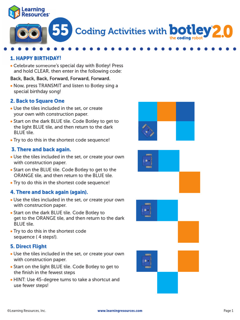 Coding Fun with Botley | PDF