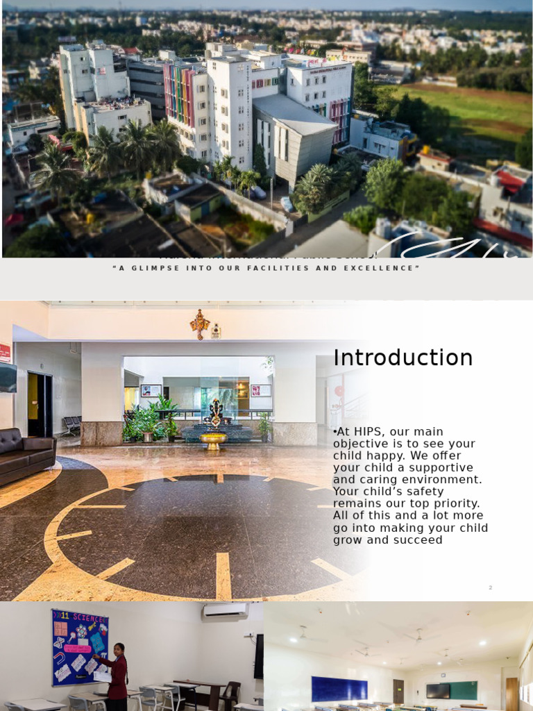 Harsha International Public School Overview | PDF