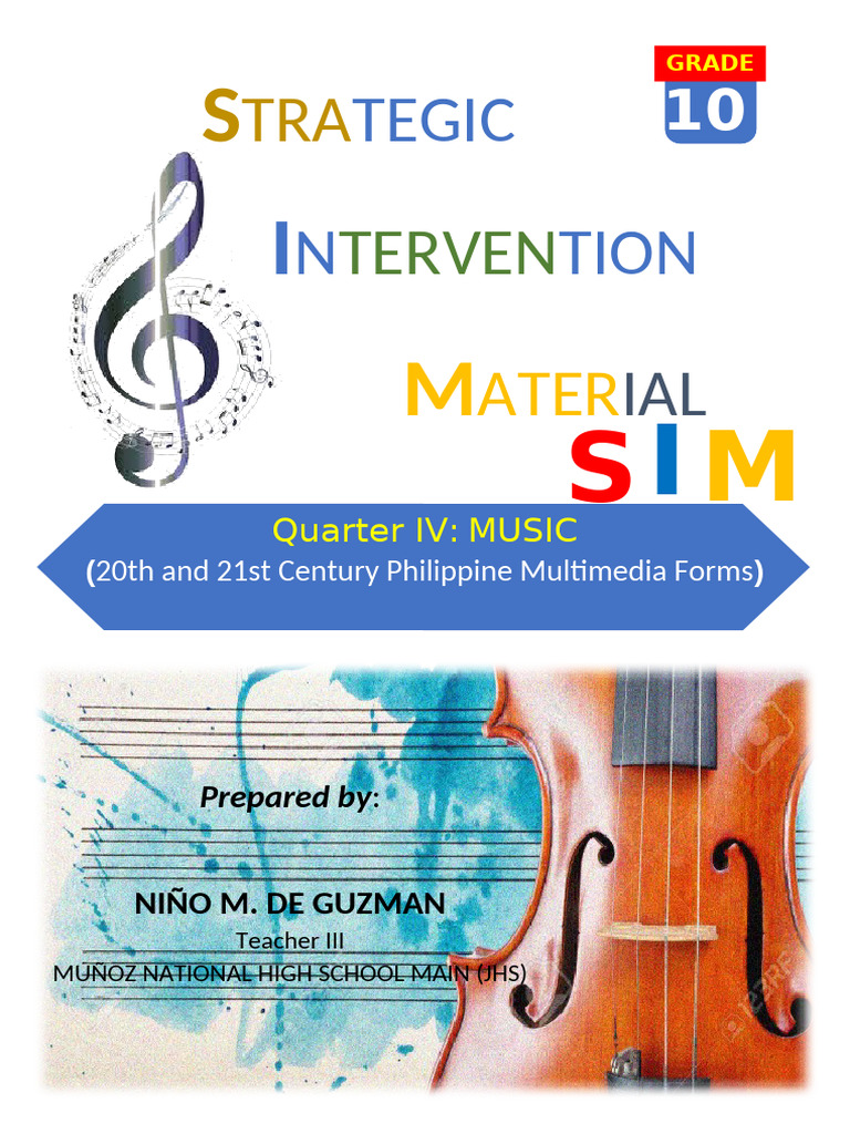 Quarter IV SIM IN MUSIC | PDF | Rama | Opera