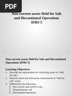 Ifrs 5 | PDF | Fair Value | International Financial Reporting Standards