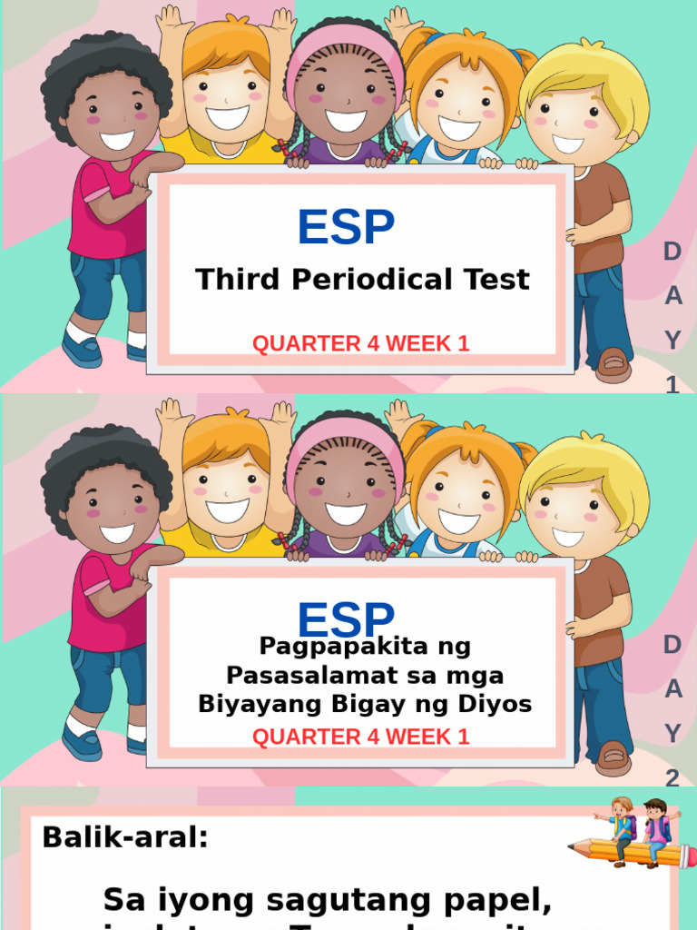 Esp 2-Q4-Week 1 | PDF