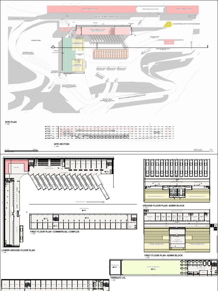 Vivran Bus Terminal - Prelim Stage - FINAL VECTOR PROCESSED | PDF ...