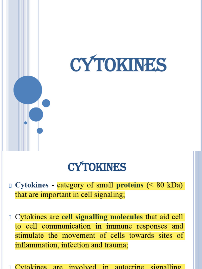 Course 5 Immuno | PDF | Cytokine | Immune System