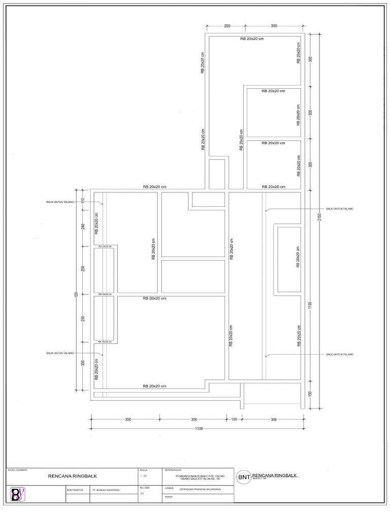 Rencana Ringbalk | PDF