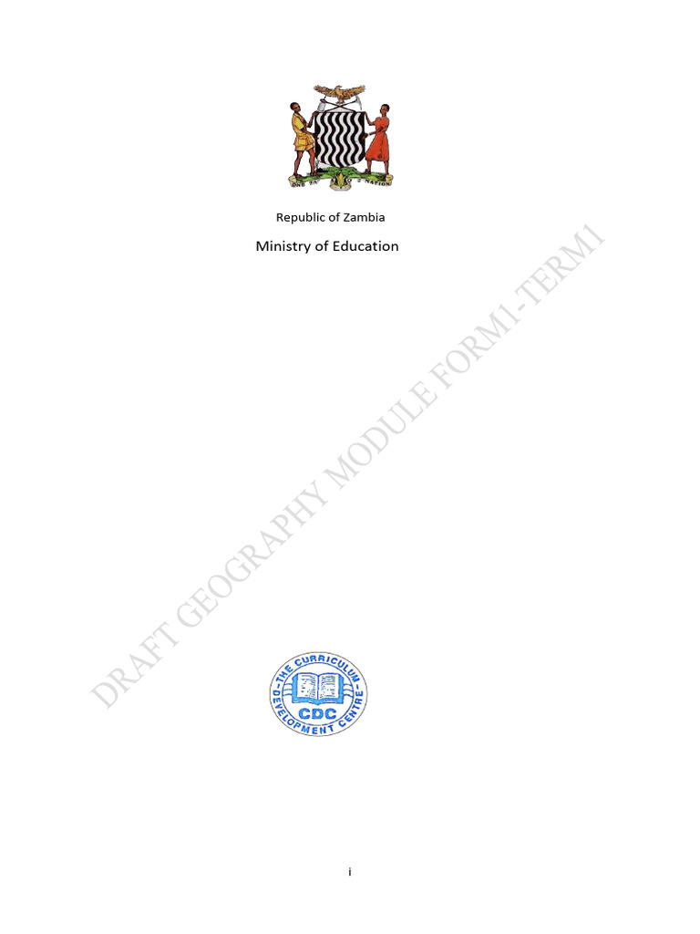 Geography Module-Form1..Term 1[1] | PDF | Latitude | Earth