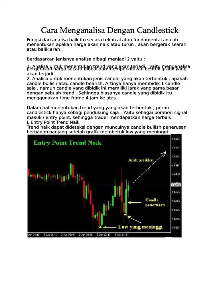 PDF 1 Cara Menganalisa Dengan Candlestick Compress | PDF