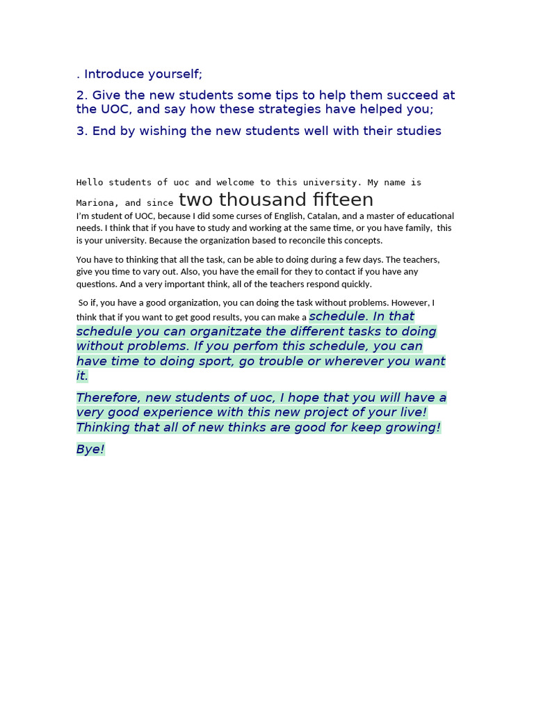 Introduce Yourself | PDF