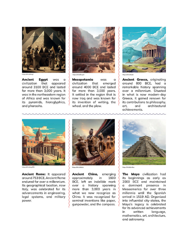 Civilizations | PDF
