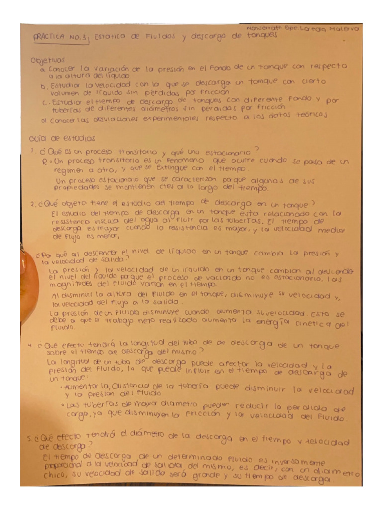 Prelab 3-Loredo Malerva Monserrath Gpe-Mecanics de Fludios | PDF